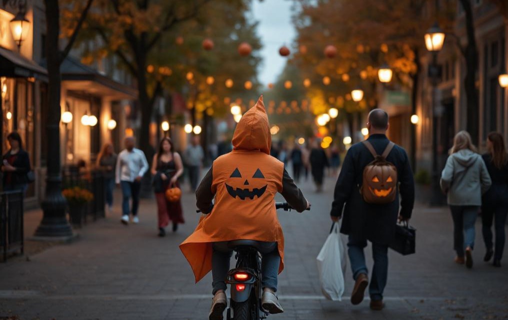 How to Celebrate Halloween with an Electric Bike
